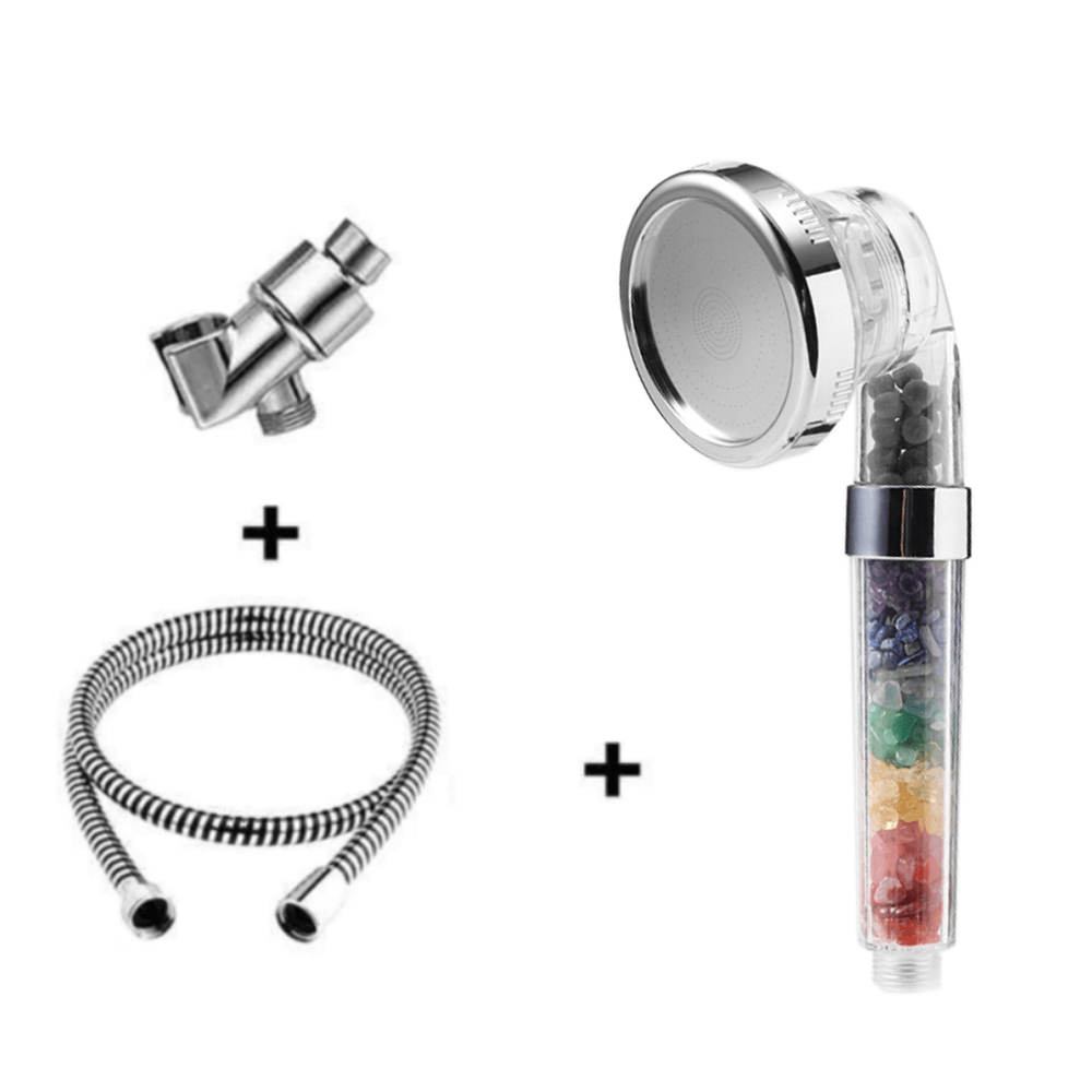 Crystal Shower™ – Chakra Healing Shower Head – 360 Faucets