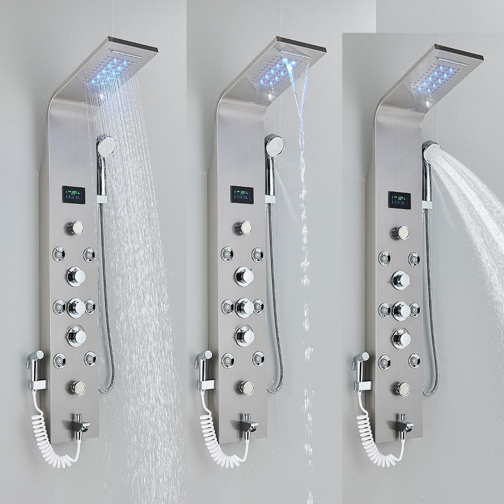 Zen Falls™ Shower Deluxe | The Premium Calming Shower – 360 Faucets
